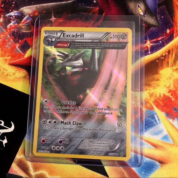 Pokemon | Other | Pokemon Excadrill Card | Poshmark